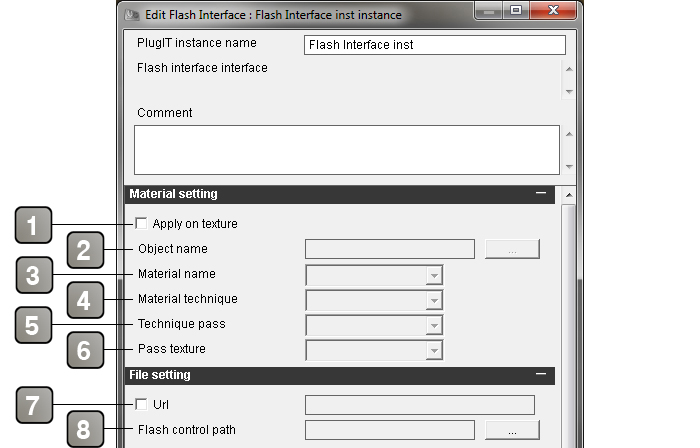 OpenSpace3D documentation - PlugIT Flash Interface